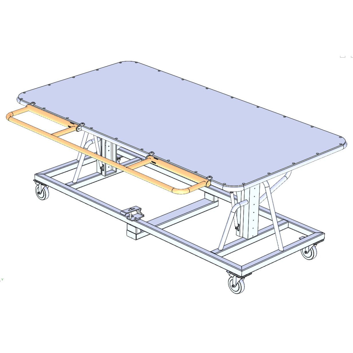 Foster 61613 All-A-Board Lifter with fold down side | FosterLifts.com